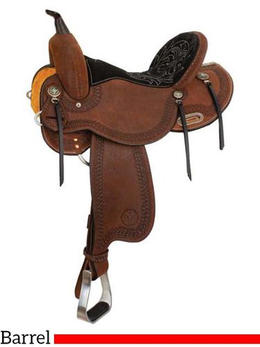 Cloverleaf Barrel Saddle | Pleasant Hills Saddle Shop